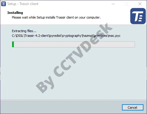 Install Free Video Surveillance TRASSIR for Windows 7/8/10