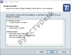 Install Free Video Surveillance TRASSIR For Windows 7/8/10