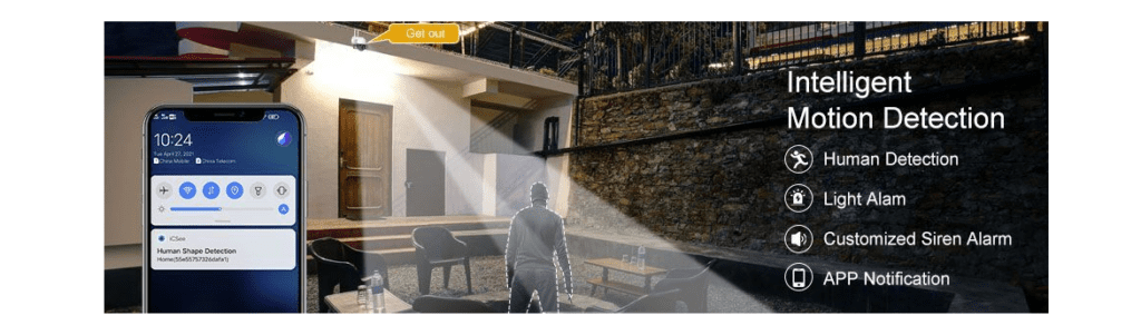 CKK 5MP PTZ Outdoor Best Security Camera For Smart Home