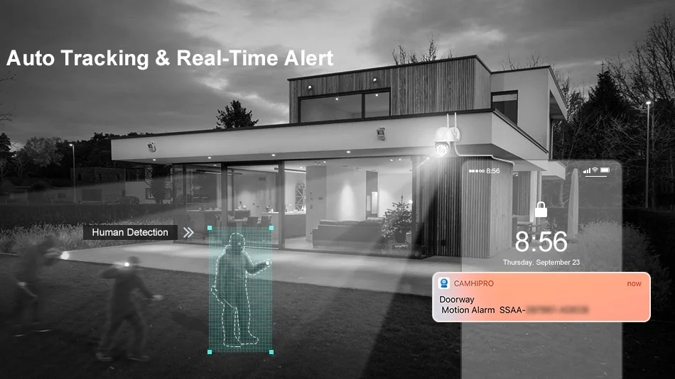 Jennov Wireless PTZ Camera WiFi IP For Smart Home