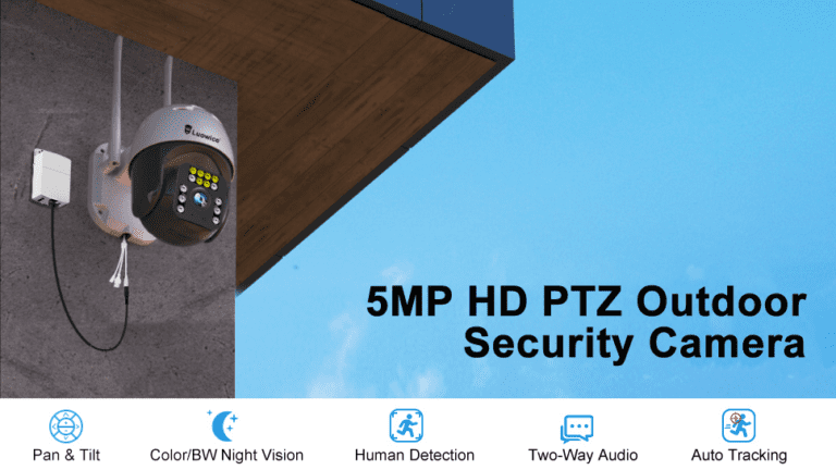 Luowice 5MP PTZ Camera Outdoor For Smart Home Review