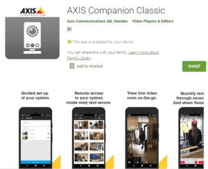 Download AXIS Companion Classic For PC [Windows & Mac OS]