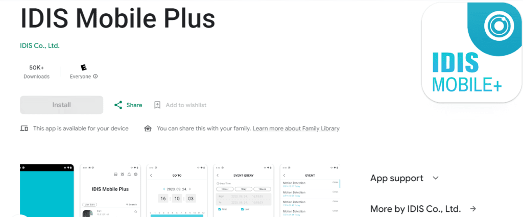 Install IDIS Mobile Plus For PC App On Win 10/11 & Mac OS
