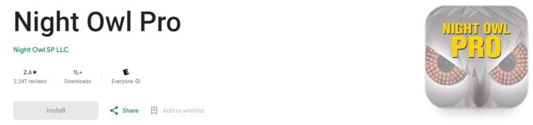 Download Night Owl Pro For PC CMS On Windows 7/8/10 & Mac