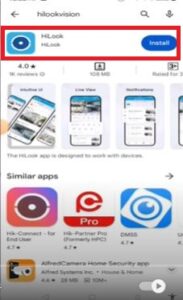 Get APK & Install HiLookVision Android & IPhone