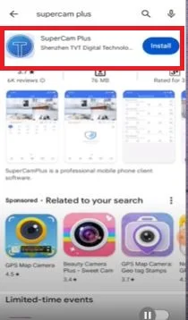 Install APK & Setup SuperCam Plus App for Android & iphone