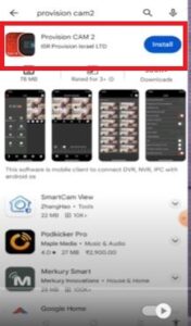 Get APK & Setup Provision Cam2 App For Android, IPhone