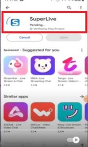 Get APK & Install SuperLive Plus Android & IPhone