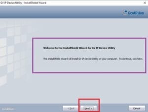 Install GeoVision IP Device Utility & Setup on Windows 11/10