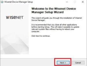 Install Wisenet Device Manager & IP Tool On Windows 11/10