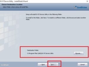 Install GeoVision IP Device Utility & Setup on Windows 11/10