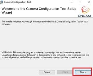 Install Evolution Camera Configuration Tool On Windows 11/10