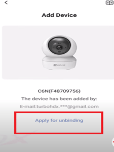 How To Unbind EZVIZ WiFi Camera On The Android Device