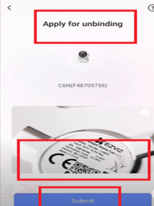 How To Unbind EZVIZ WiFi Camera On The Android Device