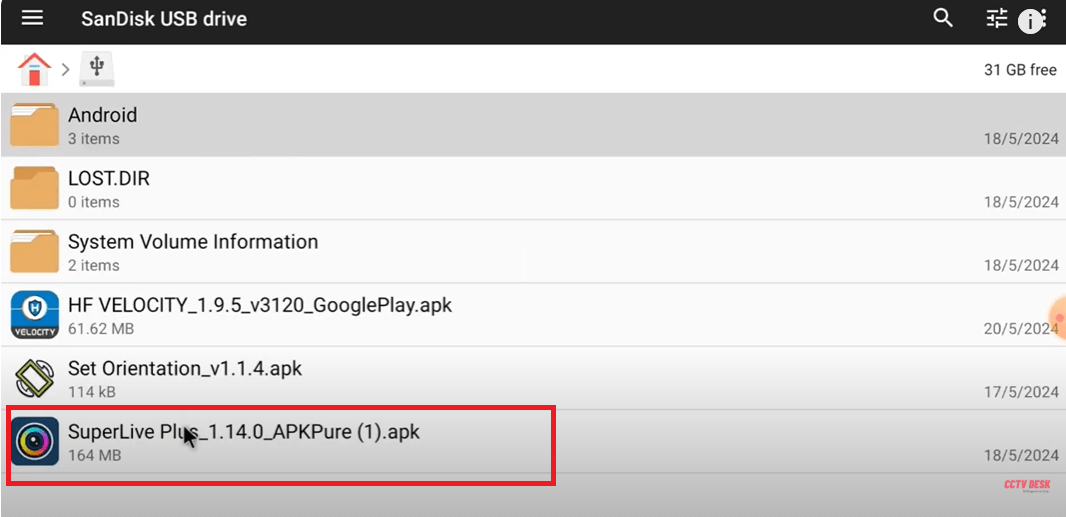 Install SuperLive Plus App For Smart TV & Remotely Monitor