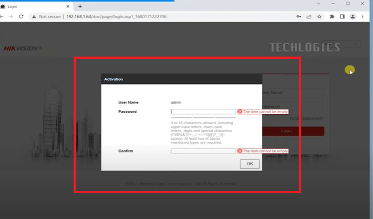 How To View Hikvision Camera On PC Using Ethernet Cable