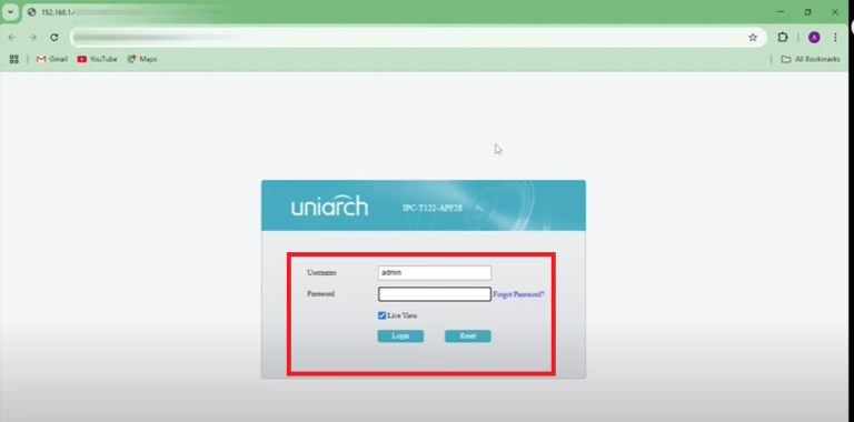 How To Reset UNV IP Camera Password- Full Illustration